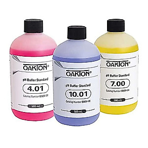 Oakton WD-00654-01 Calibration Buffer, 1.68 pH, 500mL Bottle