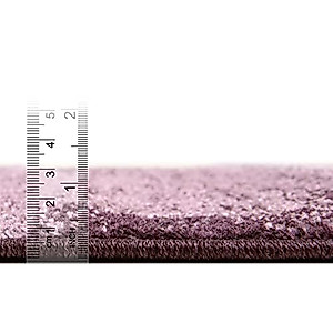 Unique Loom Del Mar Collection Area Rug - Sarah (3' 3" x 5' 3" Rectangle, Violet/ Purple)