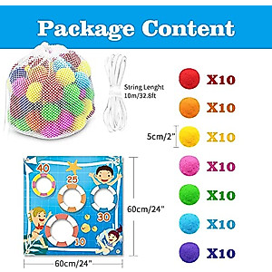 HiDiT Yv 70PCS Reusable Water Balls,Soft Cotton Splash Water Soaker Balls for Outdoor Water Toys Games,Reusable Water Balloons Beach Balls for Kids Adult Fun Summer for Backyard