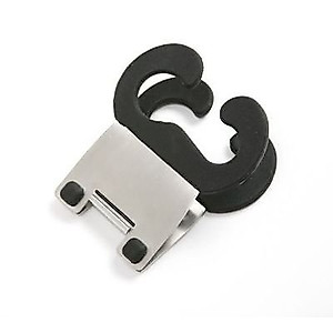 Norpro Spoon Pot Clip Handy Kitchen Gadget Organize Cooking, 3.25â€ , Black