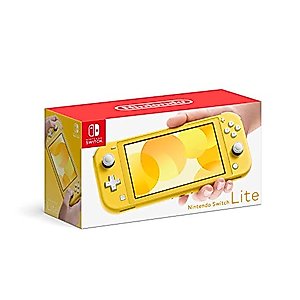 Nintendo Switch Lite Handheld Gaming Console - Yellow (HDH-001) (Renewed)