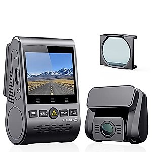 【Bundle: VIOFO A129 Plus Duo with GPS + CPL】 VIOFO Dual Dash Cam, 2K 1440P 60fps+1080P 30fps Front and Rear Dash Camera with Wi-Fi GPS, Parking Mode, Super Capacitor, Motion Detection (A129 Plus Duo)