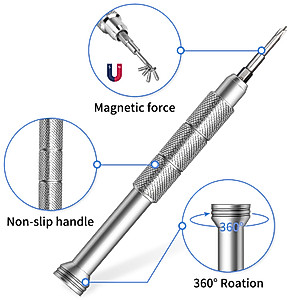 Showpin Game Repair screwdriver Kit: 23N1 MIni screwdriver set with Xbox Y00 T6 T8 T9 T10 Bit for Video Game Console controller for Nintendo Switch JoyCon PS4 PS5 Xbox
