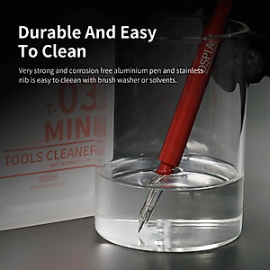 Panel Line Pen with 3pcs Replacement Nibs,Permeated Line Painting Pen