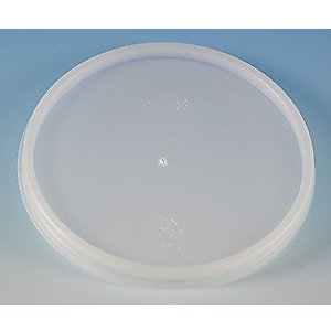 Wincup FL8V Vented Lid for 8 oz to 16 oz Food Containers, Cube 2.02, Translucent (10 Sleeves of 100 Lids)