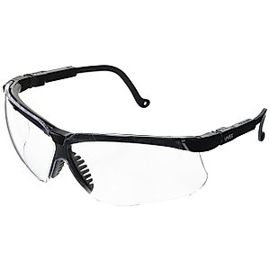 Honeywell Uvex by S3200 Genesis Safety Glasses with Uvextreme Anti-Fog Coating, Black Frame