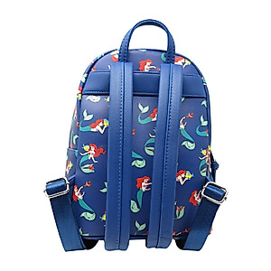 Loungefly Disney The Little Mermaid Ariel Double Strap Shoulder Bag Purse