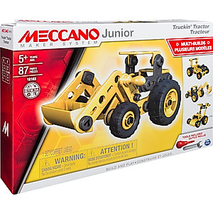 Meccano-Erector Junior, Truckin' Tractor, 4 Model Building Kit
