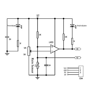 HiLetgo 3pcs LM393 Rain Drops Sensor Weather Moisture Monitor Sensor Humidity Sensitivity Module Nickeled Plate 3.3-5V for Arduino