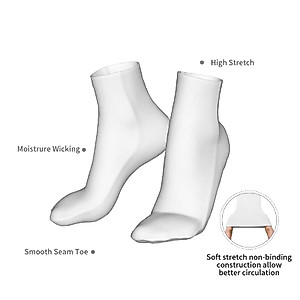 VeJerKK Spa Women Socks Ankle Socks Warm Soft Socks,Basalt Stones Theraphy Relaxing,Performance Cushioned Athletic Crew Socks for Women Cozy Socks,Multicolor -12 inch