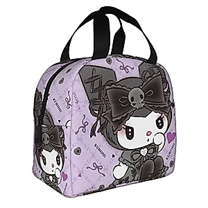 JunnLend Portable Lunch Bag Insulated Tote, Multifunctional Foil Thickened Insulated Lunch Bag Organizer 8x5 Inch