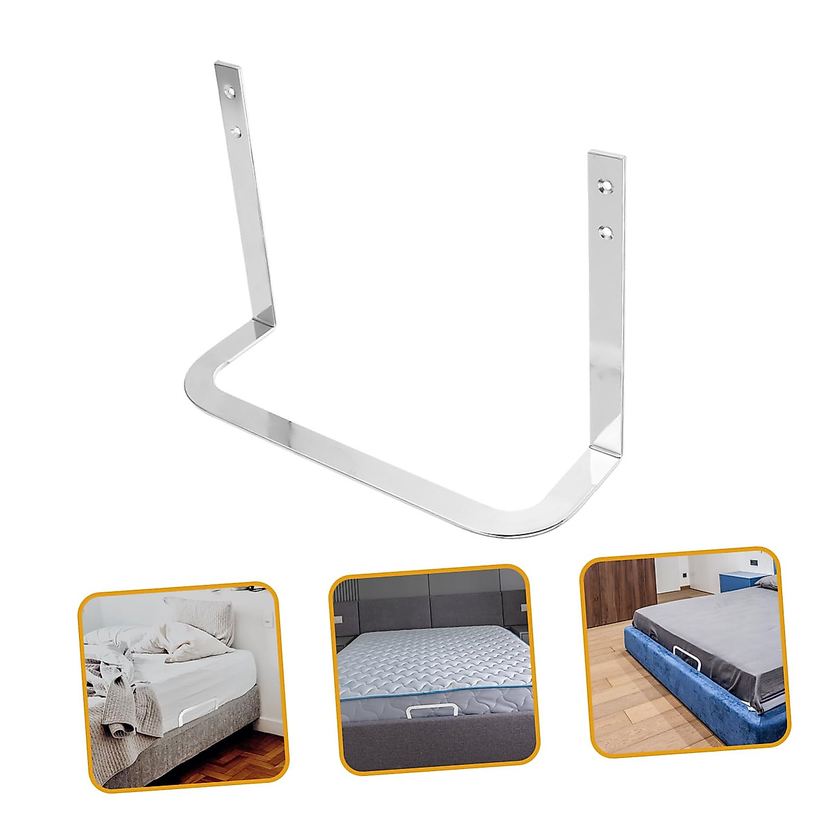 BESPORTBLE Anti-Slip Mattress Frame Iron Mattress Fasteners Keep Mattress Stopper Mattress Retainer Grippers Adjustable Bed Stopper Bed Frame Mattress Holder Bed Mattress Non-Slip Soft Bed