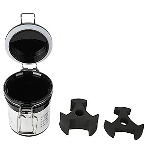 Eyelash Glue Storage Activated Carbon Sealed Storage Jar Leak Proof Container Cylinder Keep Dry and Fresh