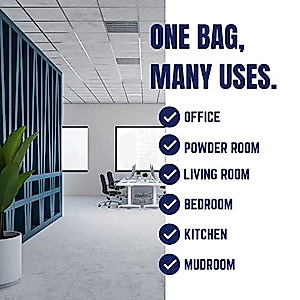 Plasticplace W4DSWH 4 Gallon White Drawstring Bags, 200 Count (Pack of 1)