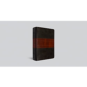 ESV Study Bible, Large Print (TruTone, Forest/Tan, Trail Design)