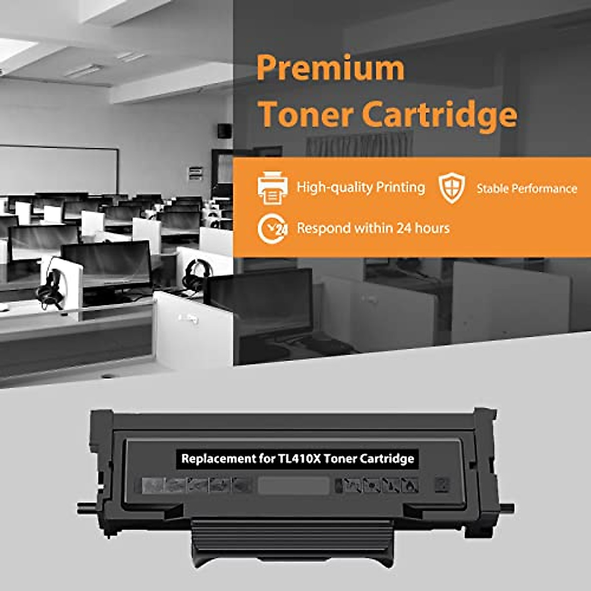Jmomy TL-410X Toner Cartridge Replacement for Pantum TL-410X TL-410H TL-410 TL410 Work for P3012DW P3302DW P3302DN M6800FDW M6802FDW M7100DN M7100DW M7102DW M7102DN P3010DW P3300DN (2 Pack 6000 Pages)