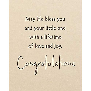 American Greetings Baptism Card (Piece of Heaven)