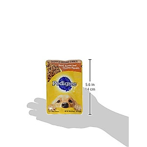 PEDIGREE Adult Canned Wet Dog Food Chopped Ground Dinner Variety Pack (18) 3.5 oz. Pouches