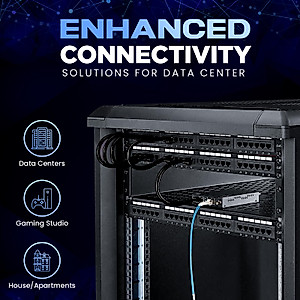 NewYork Cables - 15 Foot Ethernet Cable, UTP Pure Copper 4 Pair, 10 GB Speed Ethernet Patch Cable, 24 AWG Snagless Cat 6 15 ft Ethernet Cable, RJ45 Connector Cat6 Patch Cables Pack of 5