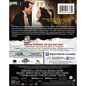 Groundhog Day 30th Anniversary SteelBook (4K Ultra HD + Blu-ray + Digital) [4K UHD]