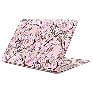MightySkins Skin Compatible with Asus Zenbook Flip UX360UA 13" (2017) - Conceal Pink | Protective, Durable, and Unique Vinyl Decal wrap Cover | Easy to Apply, Remove | Made in The USA
