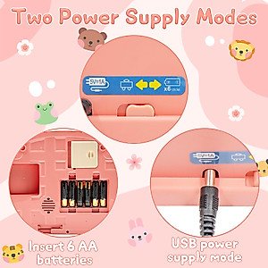 Florarich Mini Claw Machine for Kids with Prizes, Candy Vending Machine Toy, Electronic Arcade Game Prize Dispenser with 60-Second Countdown, and 25 Mini Toys, Great Birthday Gifts for 3-9 Year Olds