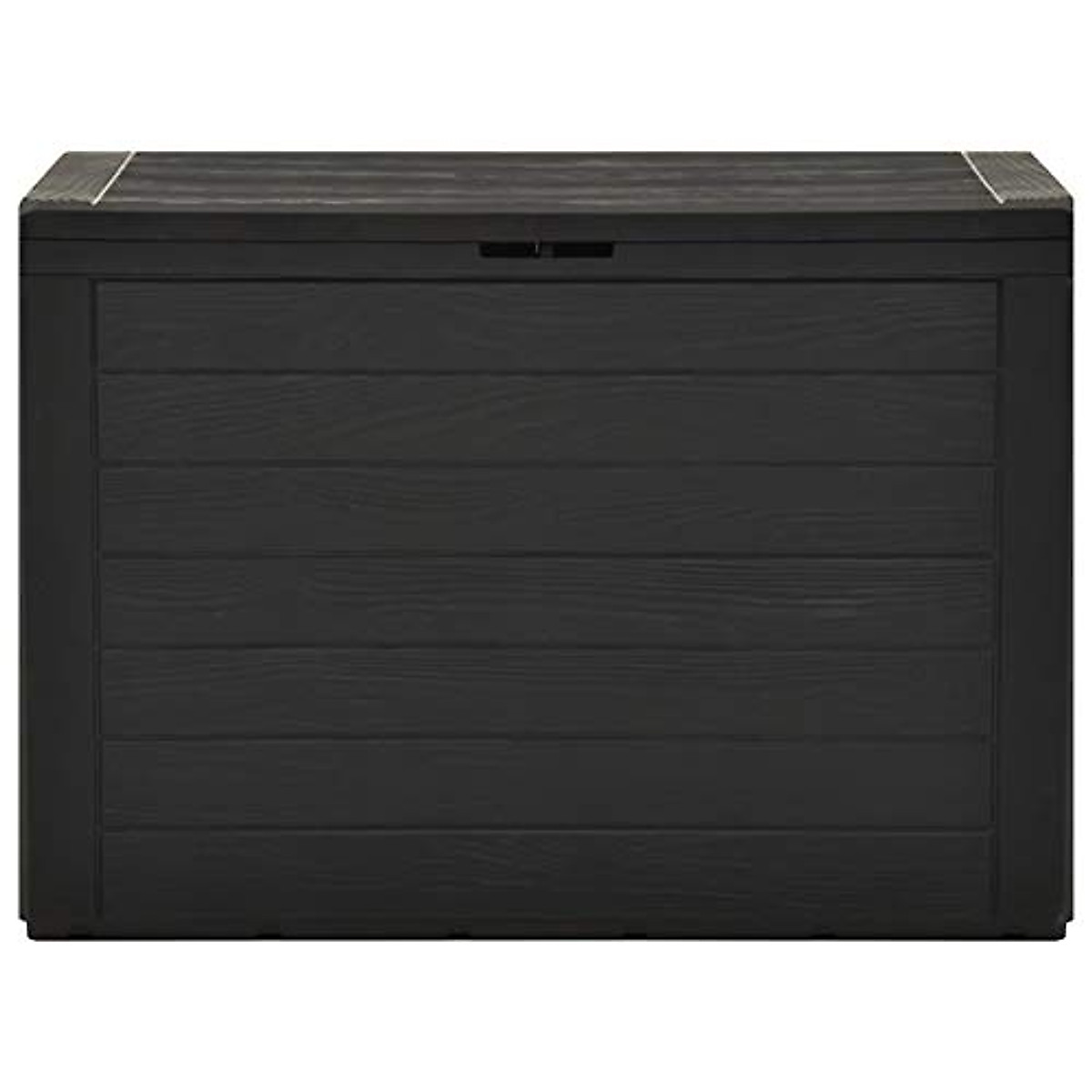 Tidyard Garden Storage Box Storage Cabinet 50.2 Gal Deck Box Garden Organizer Toolbox for Patio, Lawn, Poolside, Backyard Outdoor Furniture 38.7 x 17.3 x 21.7 Inches (W x D x H)