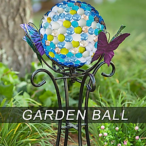 2 LB Floral Glass Gems Stones Flat Marbles Beads Mixed Green,Royal Blue,Peach for Vases Bowl Fillers,Crafts,Table Scatter,Home Centerpieces,Aquarium,Fairy Garden,Candle Holder