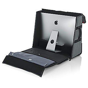 Gator Cases Creative Pro Series Nylon Carry Tote Bag for Apple 27" iMac Desktop Computer with Pull Handle and Wheels (G-CPR-IM27W)