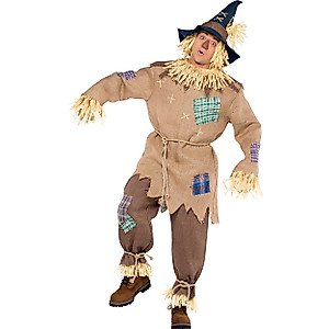 Adult Scarecrow Costume Kit - Standard Size, Multicolor - 1 Set
