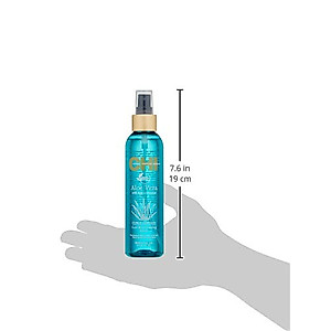 CHI Aloe Vera Curl Reactivating Spray, 95% Natural, Sulfate, Paraben and Gluten Free, 6 Fl Oz