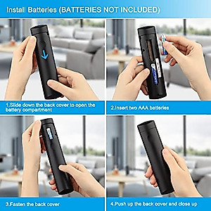 Universal IR Remote Control Compatible with All Toshiba Fire TV, All Insignia Fire TV CT-RC1US-21 CT-RC1US-19 NS-RCFNA-21, Fire TV 2014/2015/2017 (NOT Work with Fire TV Stick/Fire TV Box/Firestick)