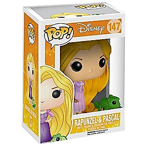 POP Disney Princess: Tangled - Rapunzel & Pascal Funko Vinyl Figure (Bundled with Compatible Box Protector Case)