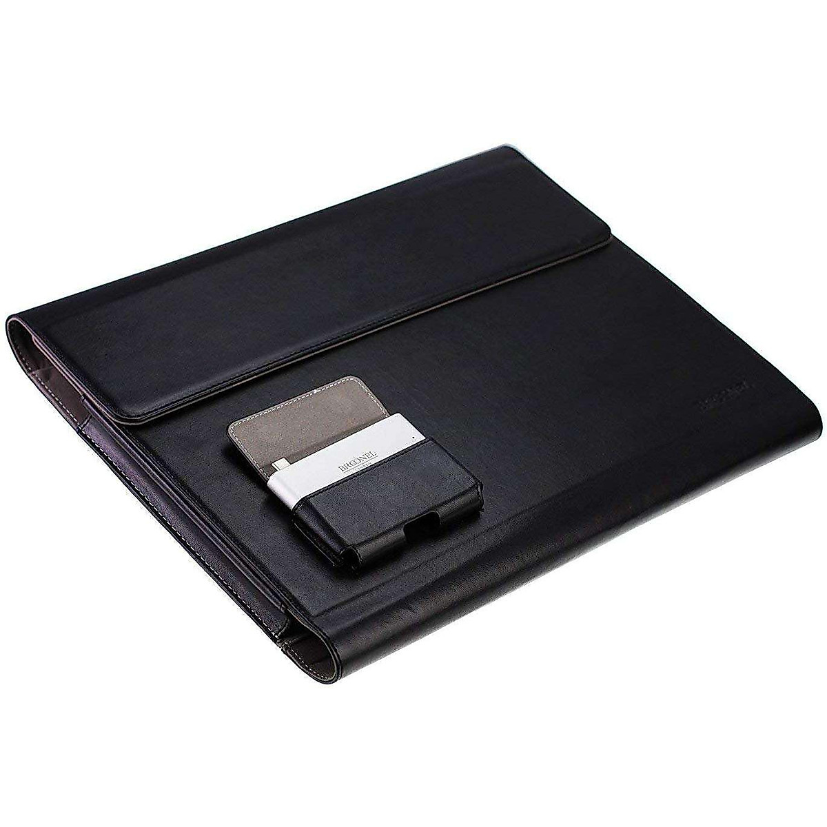 Broonel Black Leather Folio Case - Compatible with ASUS Zenbook 14X - 14" OLED Space Edition (UX5401)