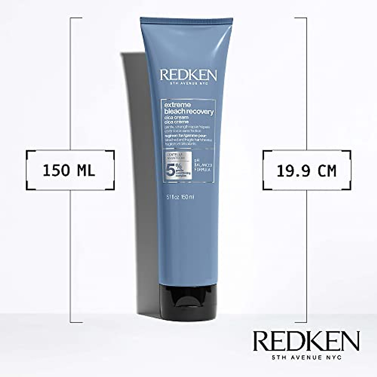 Redken Extreme Bleach Recovery Cica Cream Leave In Conditioner | For Bleached & Color Treated Hair | Reduces Hair Breakage | 5.1 Fl Oz