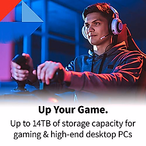 Toshiba X300 10TB Performance & Gaming 3.5-Inch Internal Hard Drive - CMR SATA 6 GB/s 7200 RPM 256 MB Cache - HDWR11AXZSTA