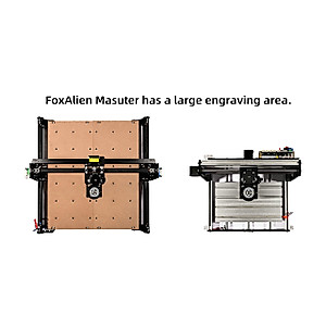 FoxAlien Masuter 4040 3-axis CNC Router Machine + 300W Spindle Upgrade Kit