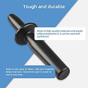 BXIZXD Low Profile Blender Tamper Accessories Parts Replacement for Vitamix Blender 64-Ounce and 40-Ounce Containers Only, Compatible with Professional Series Pro 750 5300 7500 Blender, 11 In, Black