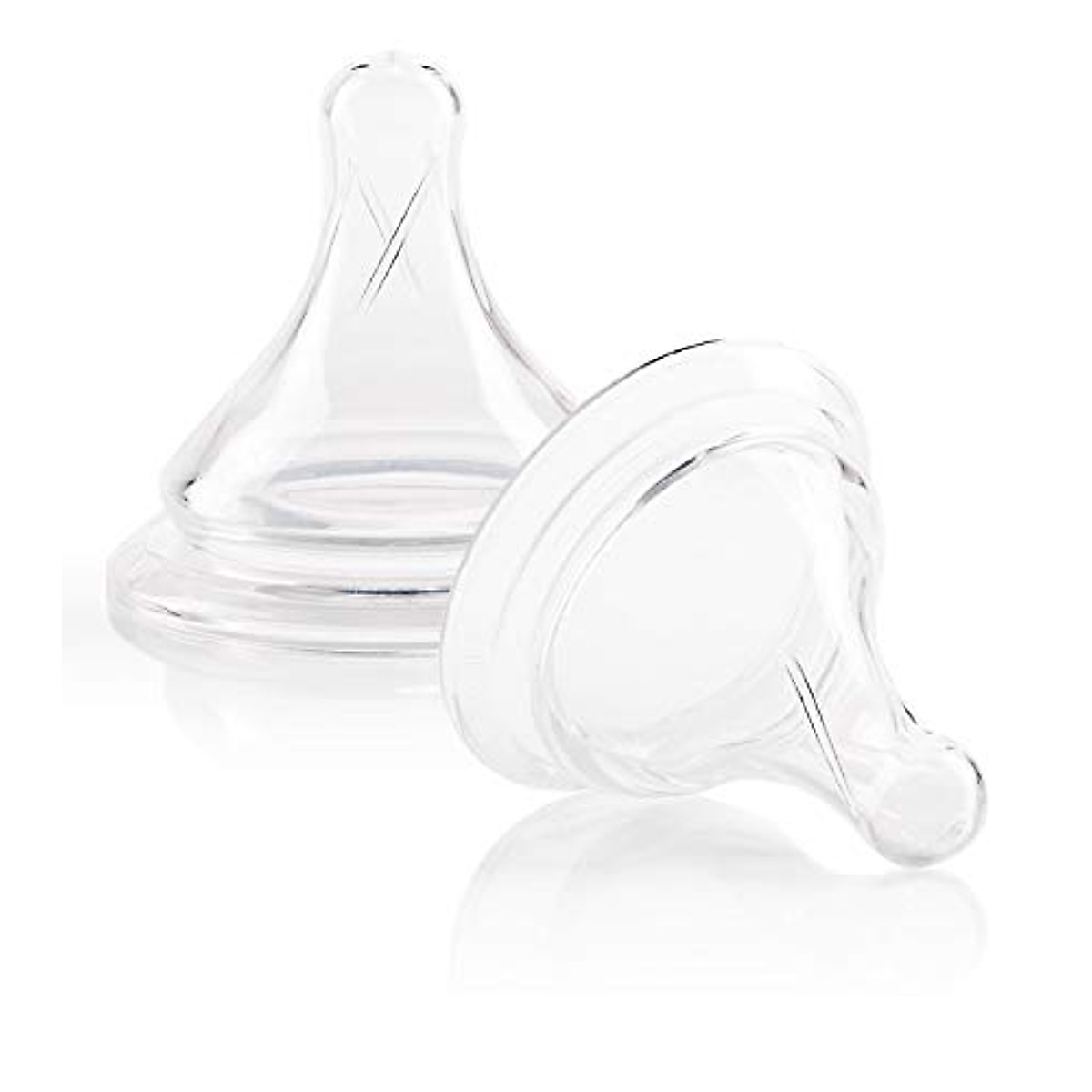 Joovy Boob Naturally Nood Bottle Nipples Featuring Ultra-Strong Silicone with Bumps to Mimic Mom and Available in 5 Flows - Compatible with Joovy Boob Bottle Line (Stage 2)