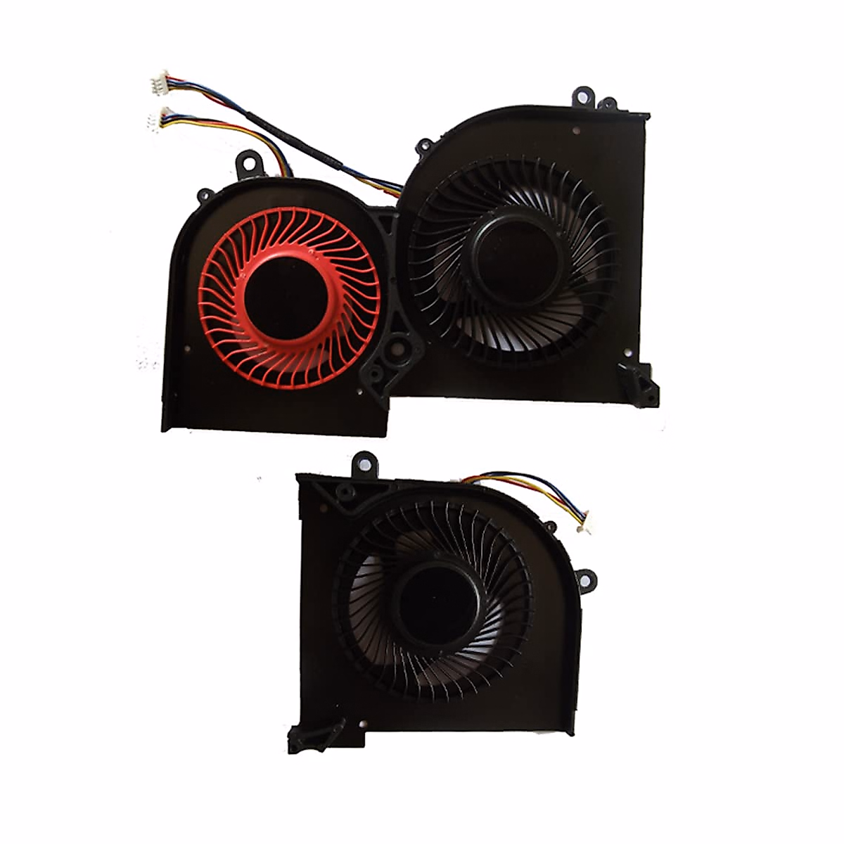 Fan Replacement for MSI GS65VR GS65 Stealth 8SE 8SF 8SG CPU Fan + Gpu Fan 16Q2-CPU-CW 16Q2-GPU-CW