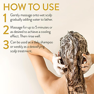 PHILIP B. Peppermint Avocado Scalp Scrub, 8 Fl Oz - Crème Shampoo + Sea Salt Scalp Scrub with Witch Hazel and Aloe, For All Hair Types