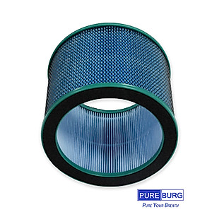 PUREBURG Replacement Filter Compatible with ULTTY R021 R21 R020 R20 Bladeless Tower Fan + Air Purifier 2-in-1 & MODERE Hot + Cold Air Purifier,2-Pack H13 HEPA Air Clean