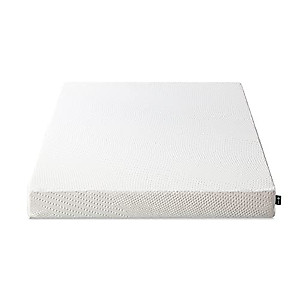 ZINUS 6 Inch Cooling Essential Foam Affordable, Mattress in A Box, CertiPUR-US Certified, Twin, White