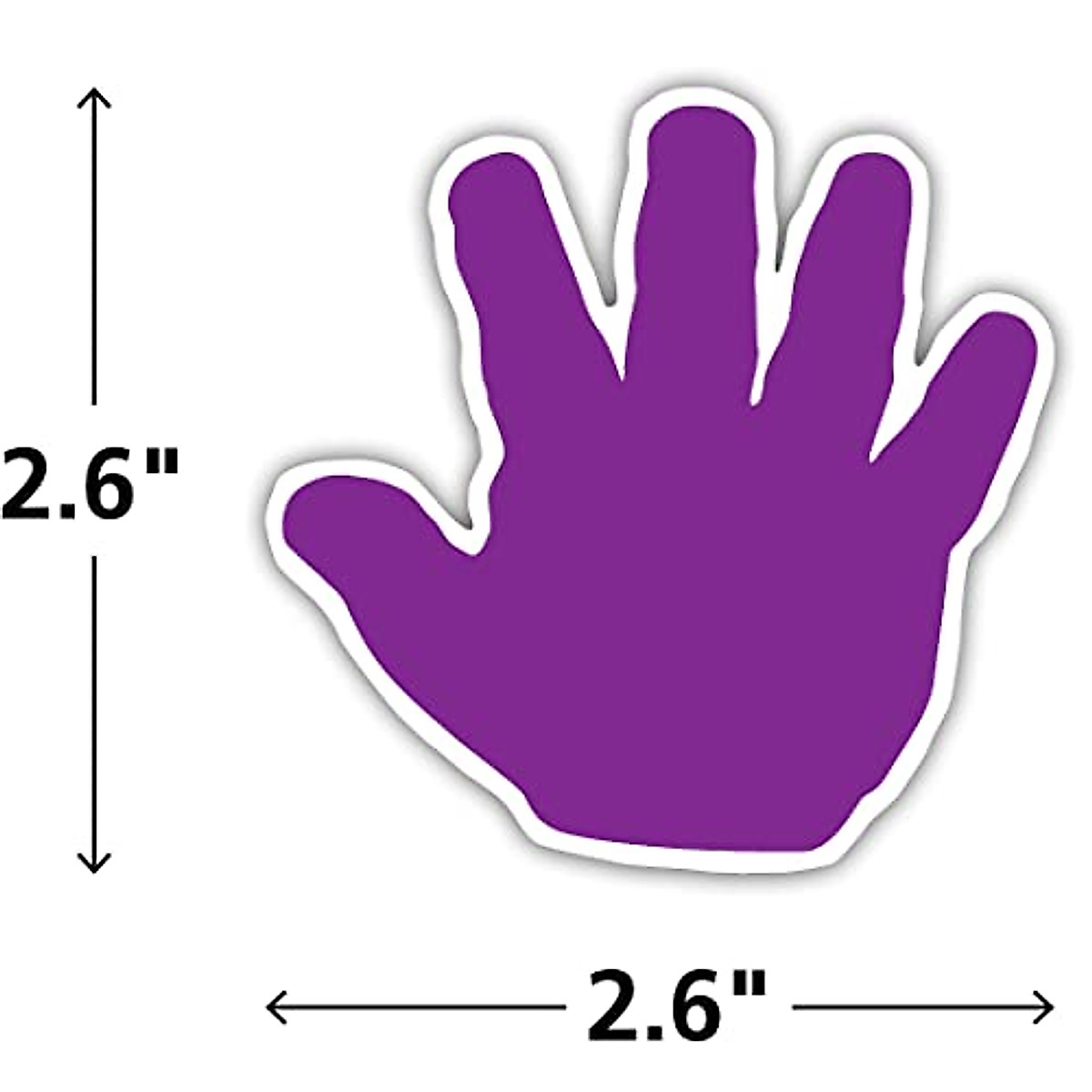 Teacher Created Resources Handprints Mini Accents (5137)
