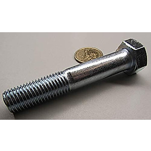 Class 10.9 Zinc Steel Hex Bolts PT M16 x 2 mm x 90 mm Long 5 pcs