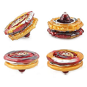 BaiYunPOY 4 Pcs Burst God Bey Battle Battling Top Gyro, Burst Starter Gaming Top Spinning Toy, Birthday Party School Gift Idea