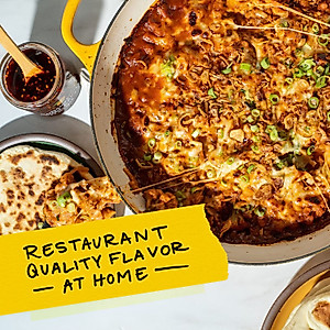 Momofuku Extra Spicy Chili Crunch by David Chang, (5.3 Ounces), Oil with Crunchy Garlic and Shallots, Crisp for Cooking as Sauce or Topping