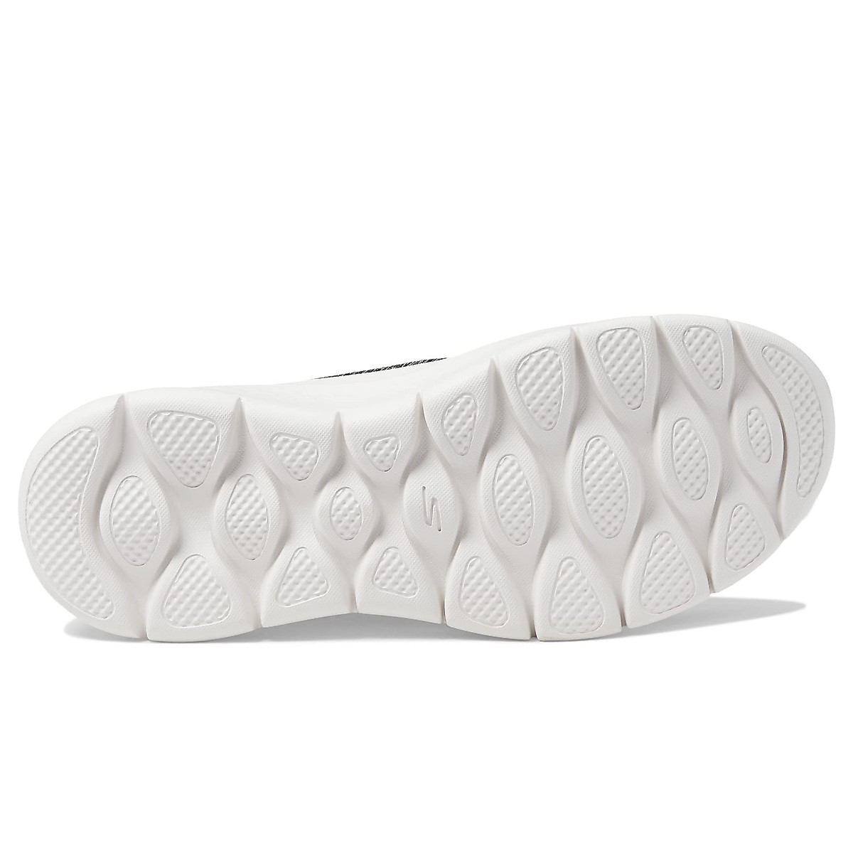 Skechers Women's GO Walk Flex-Clever View Sneaker, Black/White, 5.5