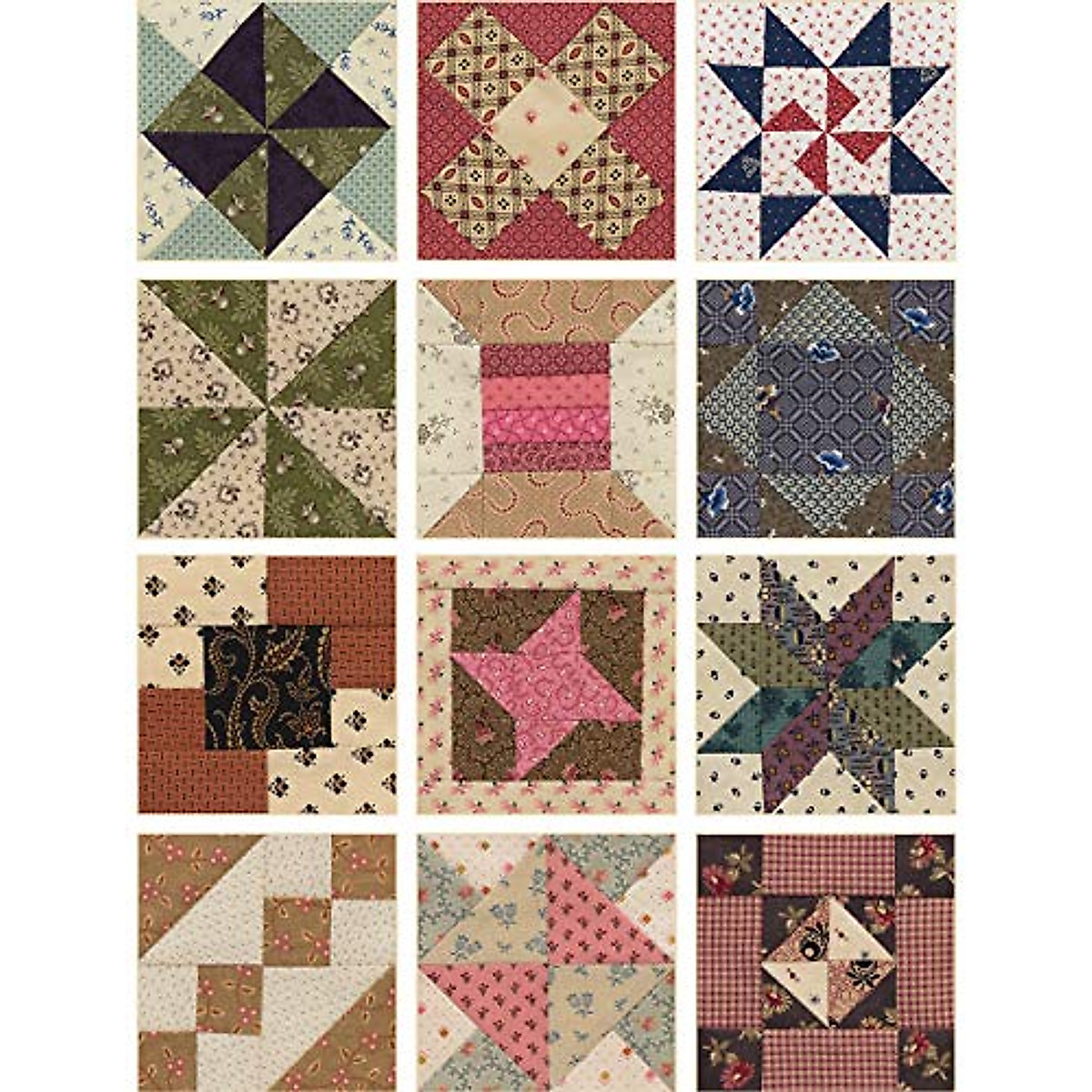 Schoolgirl Sampler: 72 Simple 4" Blocks and 7 Charming Quilts