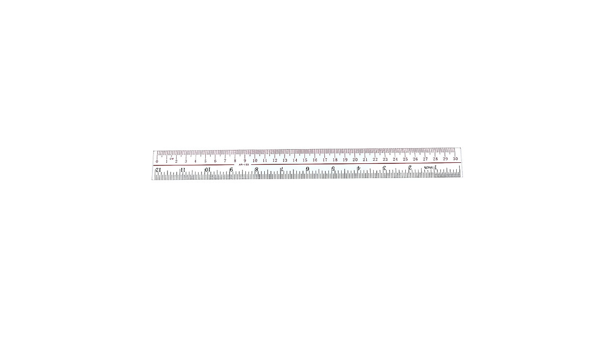 4 PCS Ruler 12 Inch, Ultra Clear Plastic Rulers, Transparent Acrylic ...